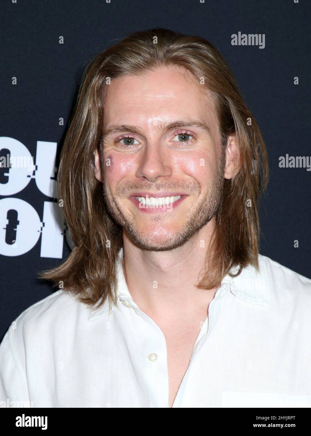 Zach Booth attending 'The Loudest Voice' Premiere held at The Paris ...