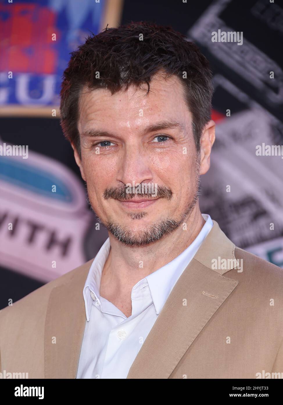 Nathan Fillion at the "Spider-Man: Far From Home" world premiere held ...