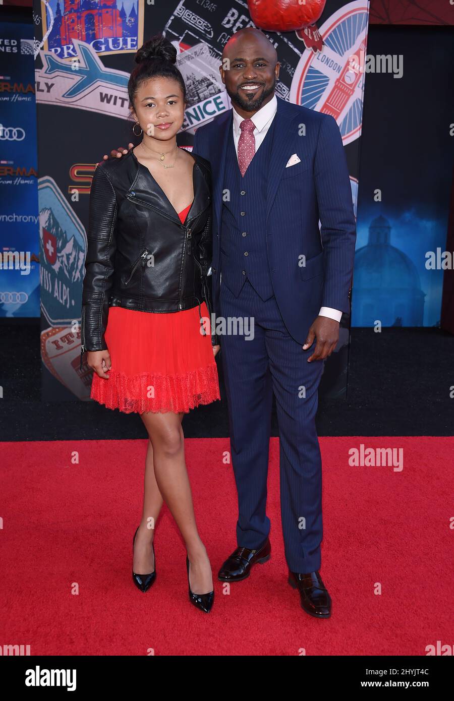 Wayne brady maile brady hollywood hi-res stock photography and images ...