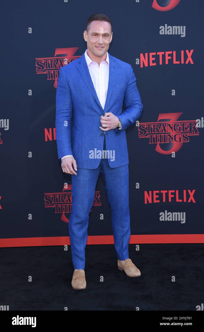 Andrey Ivchenko at Netflix's "Stranger Things" sSeason 3 premiere held ...
