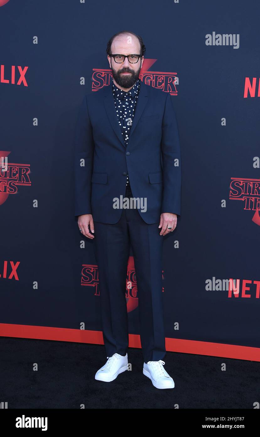 Brett Gelman at Netflix's "Stranger Things" sSeason 3 premiere held at ...