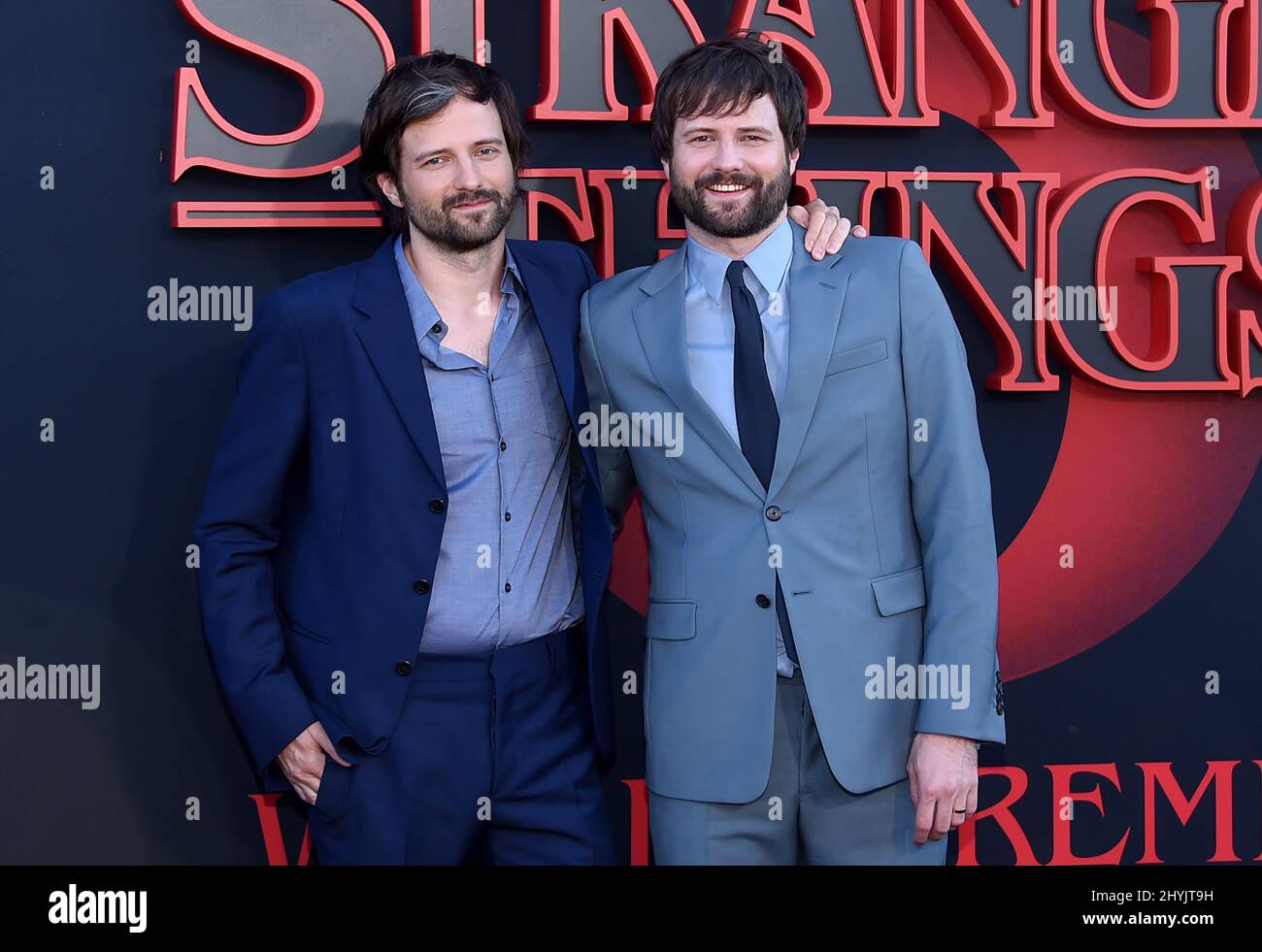Matt Duffer and Ross Duffer at Netflix's "Stranger Things" Season 3 ...