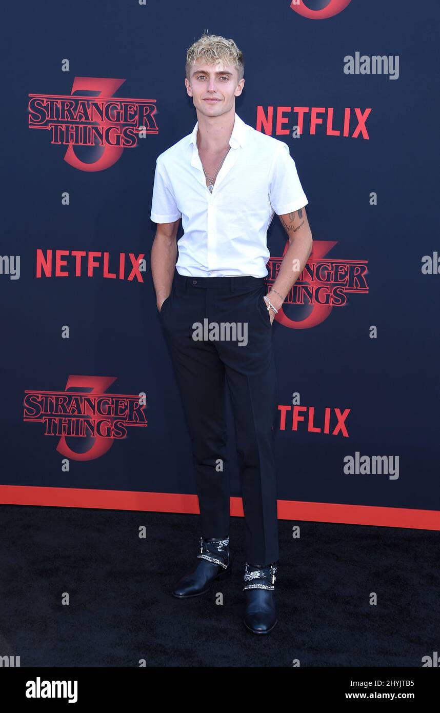 Hart Denton at Netflix's "Stranger Things" sSeason 3 premiere held at ...