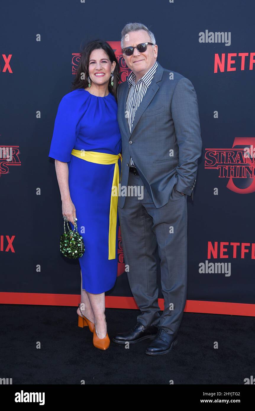 Paul Reiser and Paula Reiser at Netflix's "Stranger Things" sSeason 3 ...