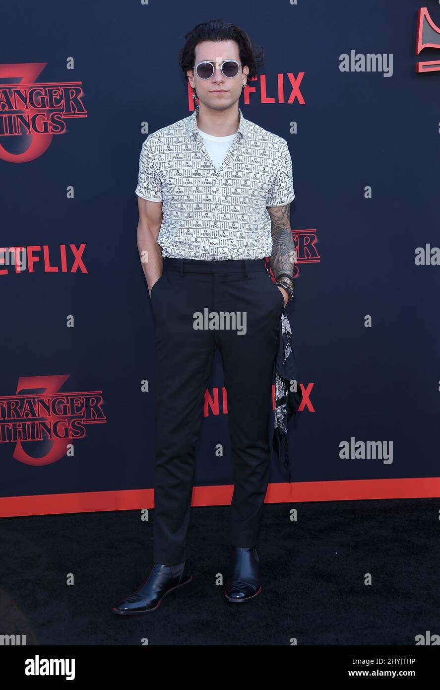 Rob Raco at Netflix's "Stranger Things" Season 3 premiere held at Santa ...