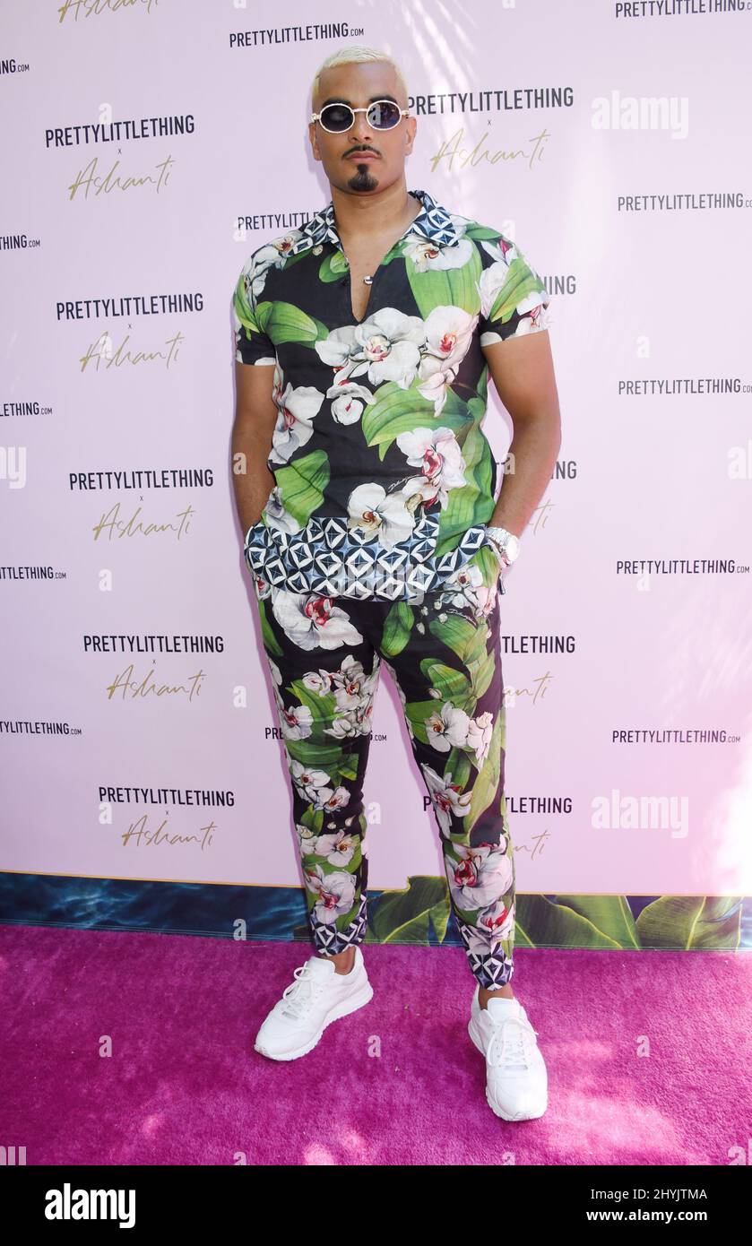 Umar Kamani at the Pretty Little Thing Launch Party for PLT x Ashanti ...