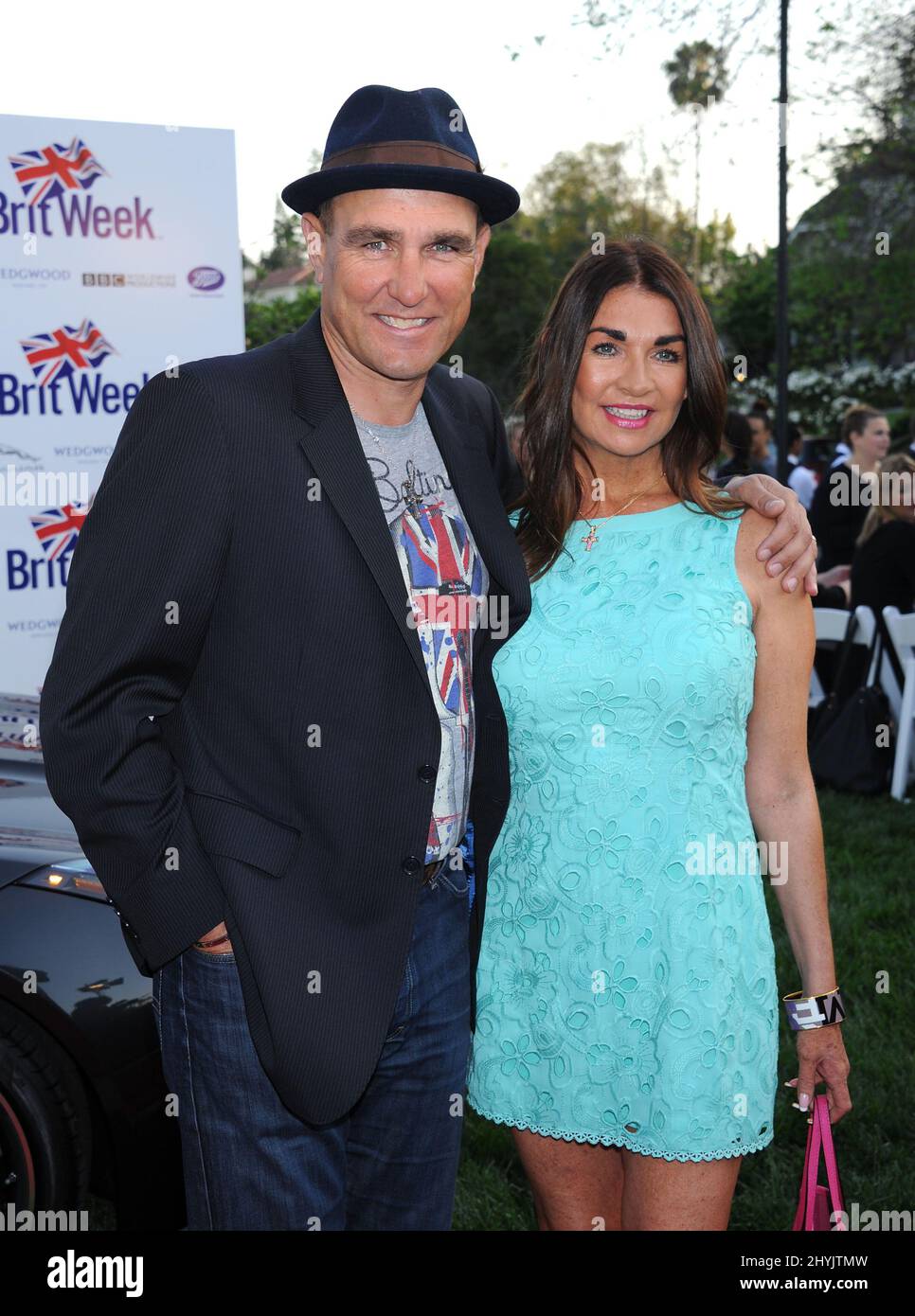 Vinnie Jones and Tanya Jones attend "A Salute to Old Hollywood Party ...