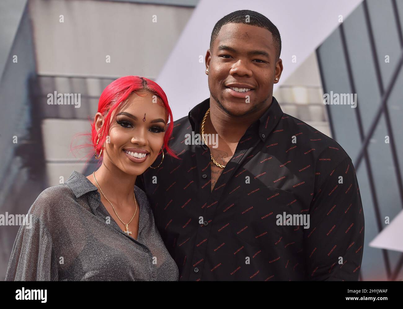 Daron Payne at the world premiere of "Fast & Furious Presents: Hobbs ...