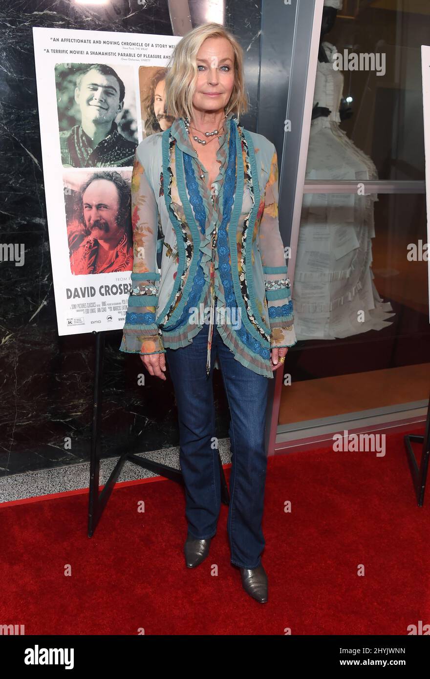 Bo Derek arriving to the 'David Crosby: Remember My Name' Los Angeles ...