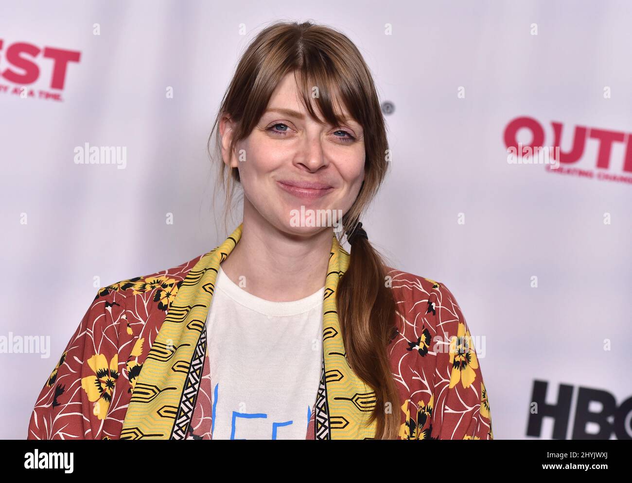 Amber Benson arriving to the 'Queering The Script' Outfest Premiere at ...