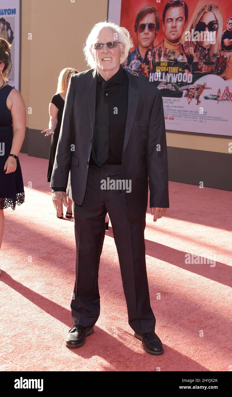 Bruce Dern at the Los Angeles premiere of "Once Upon A Time In ...