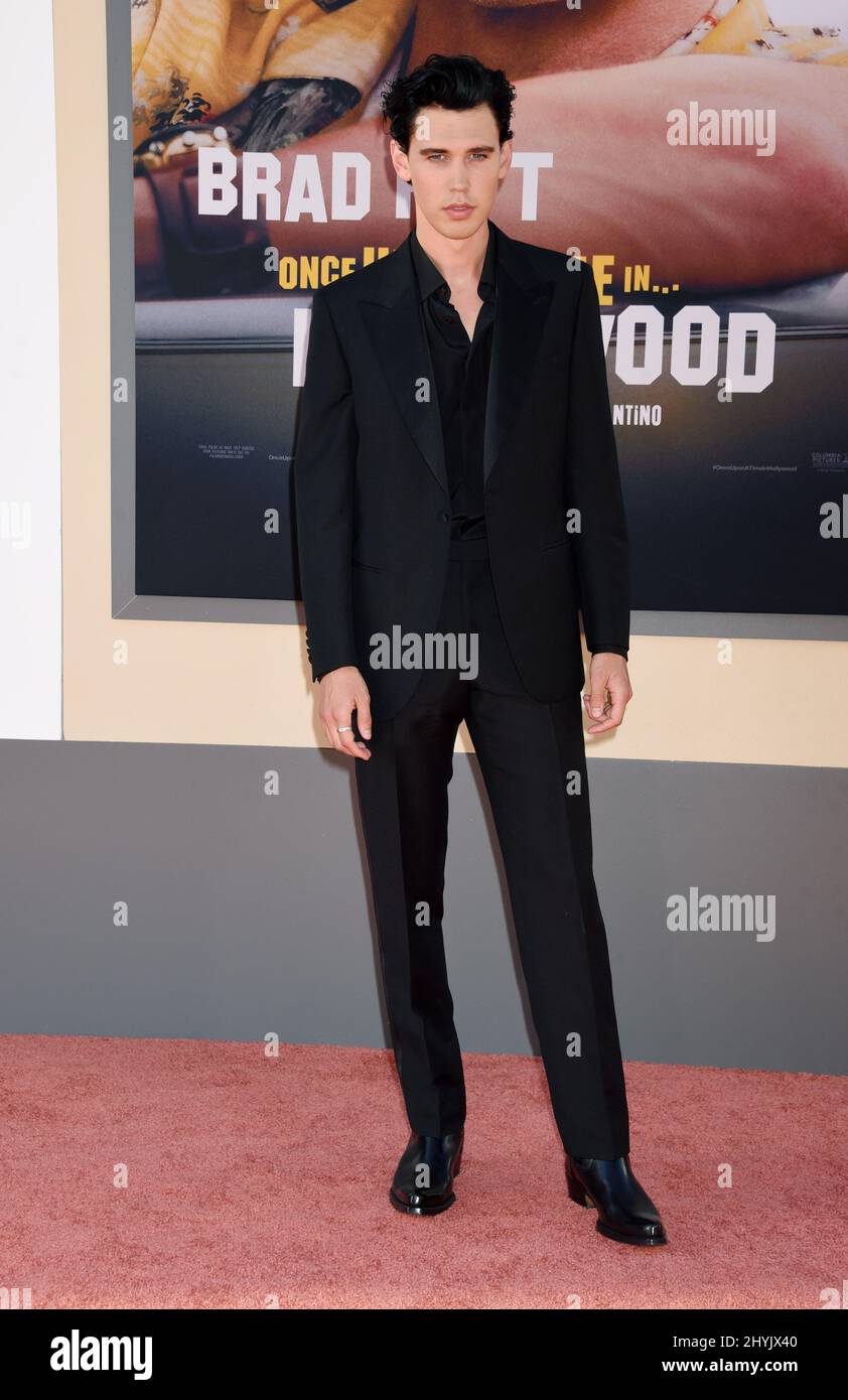 Austin Butler at the "Once Upon A Time In Hollywood" Los Angeles ...