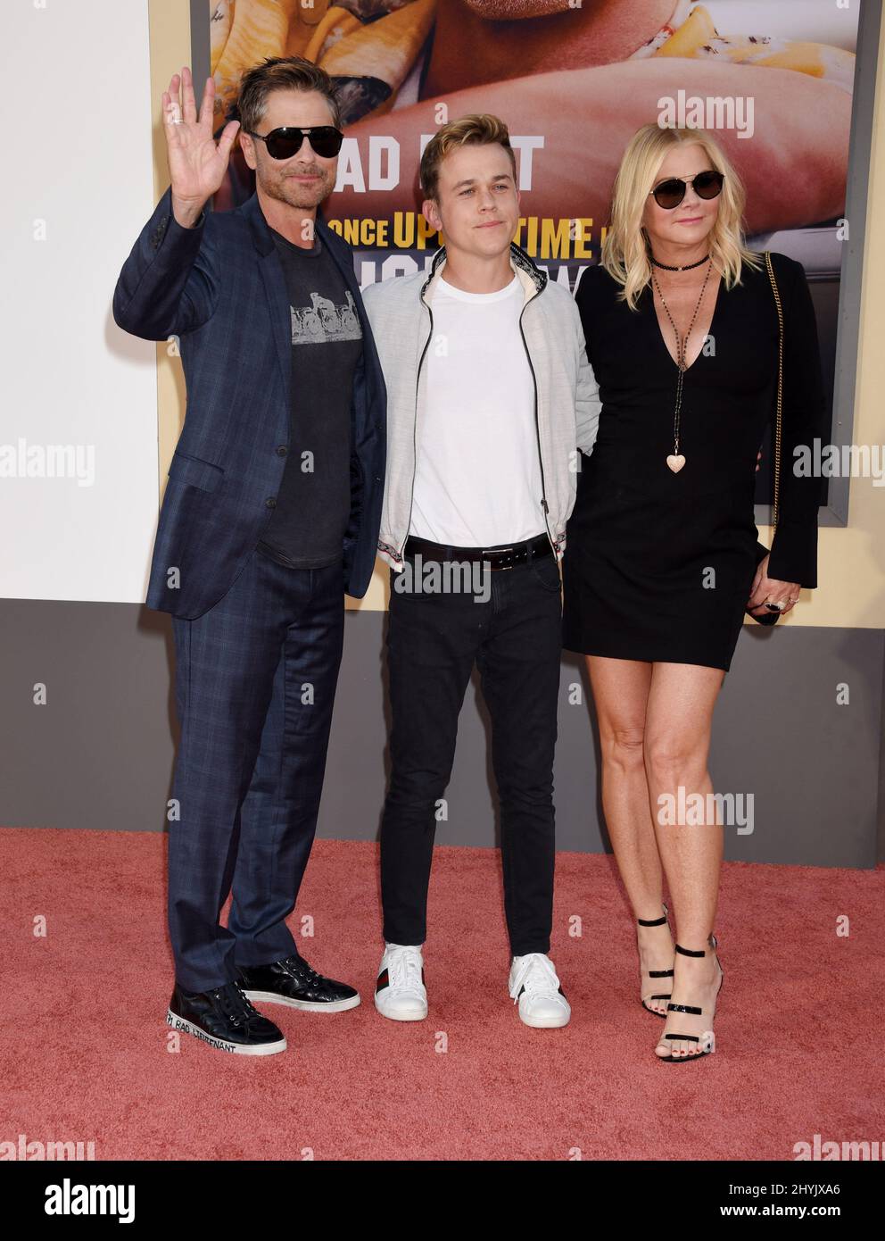 Rob Lowe, John Owen Lowe and Sheryl Lowe at the "Once Upon A Time In ...