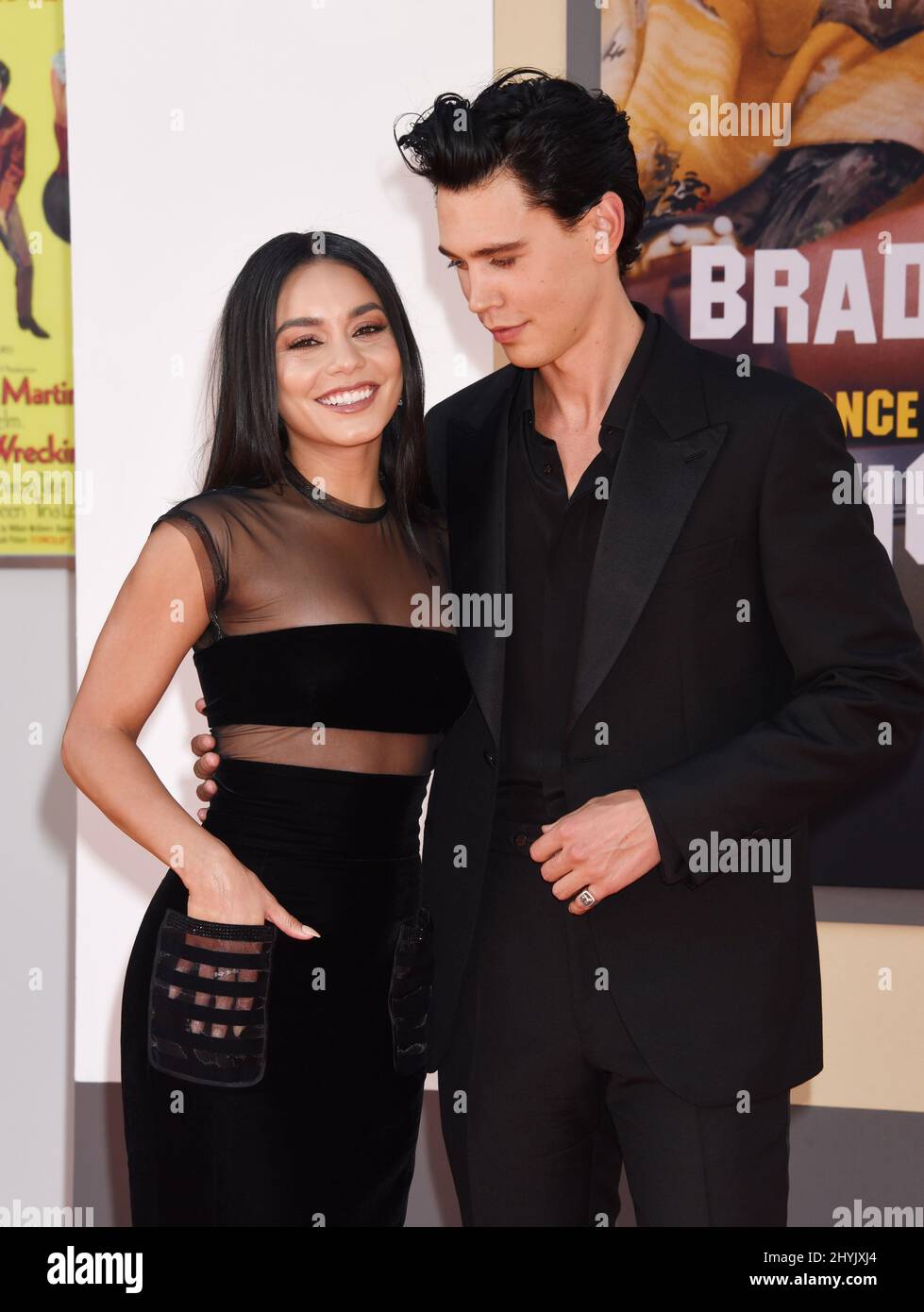 Vanessa Hudgens and Austin Butler at the "Once Upon A Time In Hollywood ...