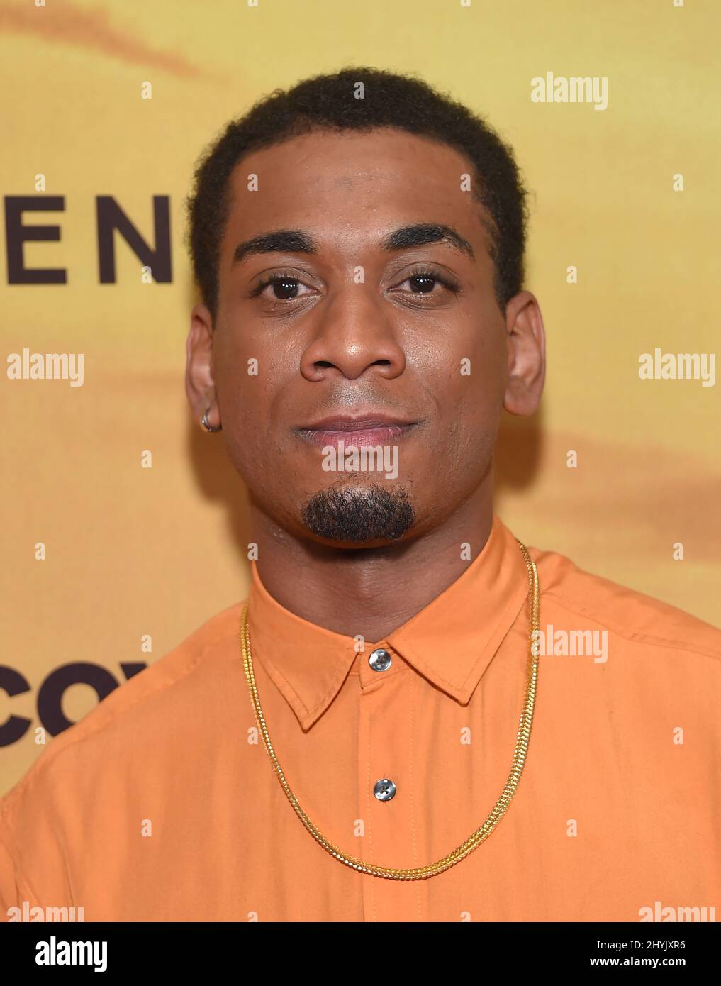 Joshua Ledet arriving to the Discovery Channel's 'Serengeti' Special ...