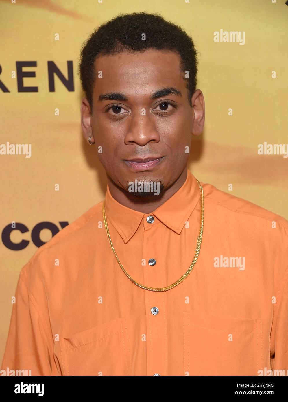 Joshua Ledet arriving to the Discovery Channel's 'Serengeti' Special ...