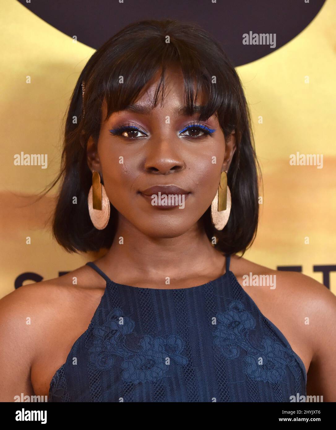Karen Obilom arriving to the Discovery Channel's 'Serengeti' Special ...