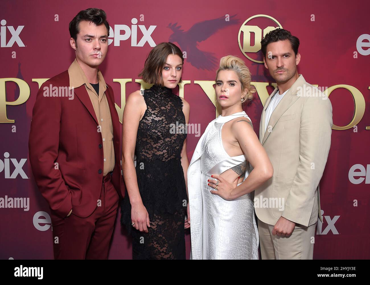 Jack bannon emma corrin paloma faith ben aldridge hi-res stock ...