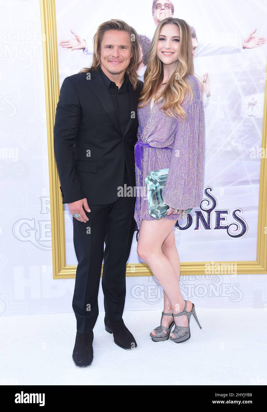 Anthony Cavalero and Annie Cavalero arriving to the 'The Righteous ...