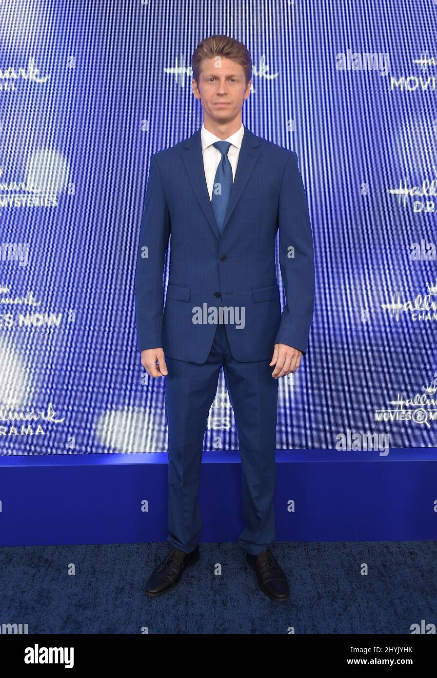 Andrew Francis arriving to the Hallmark Channel and Hallmark Movies ...