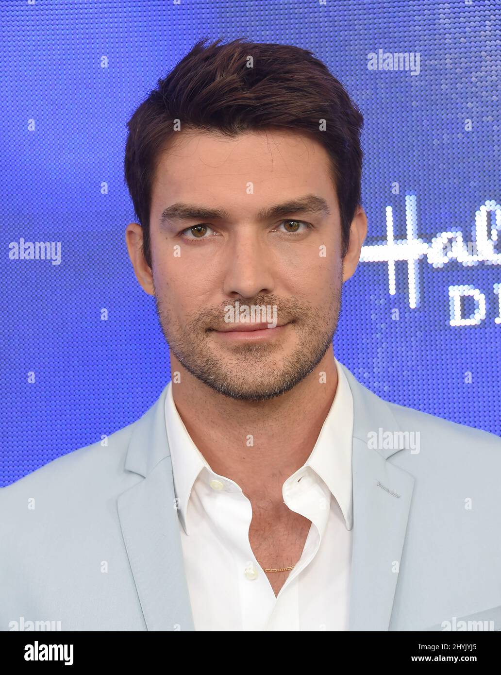 Peter Porte arriving to the Hallmark Channel and Hallmark Movies ...