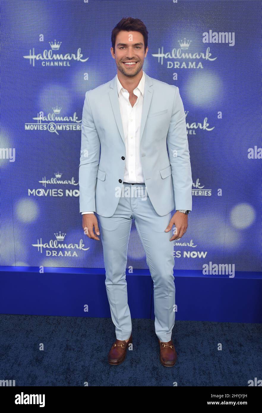 Peter Porte arriving to the Hallmark Channel and Hallmark Movies ...