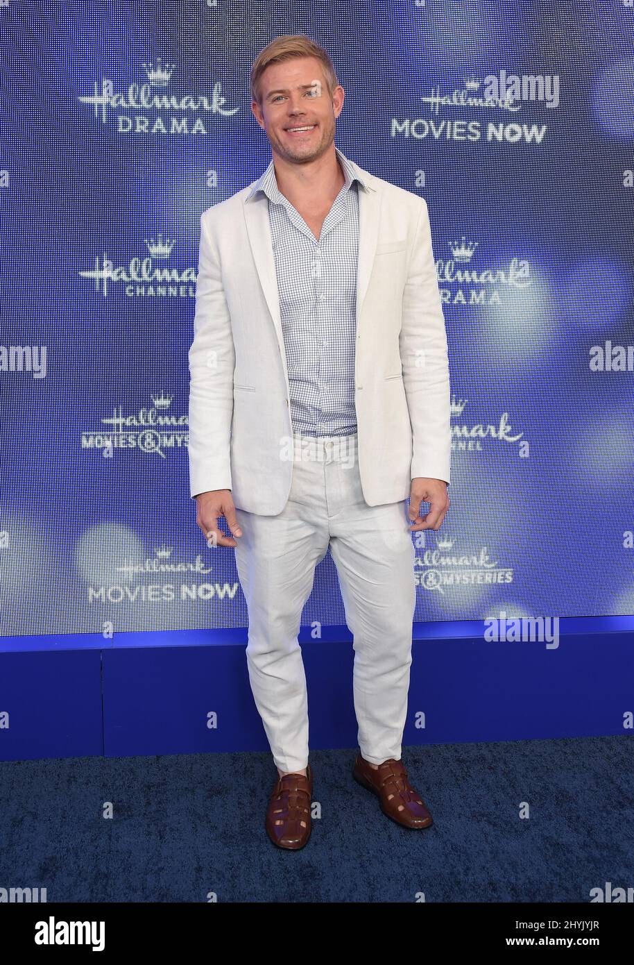 Trevor Donovan arriving to the Hallmark Channel and Hallmark Movies ...