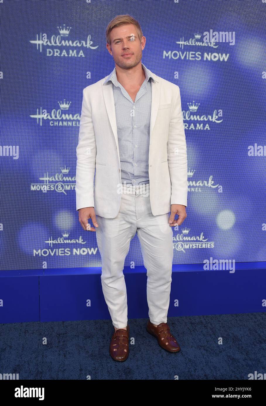 Trevor Donovan arriving to the Hallmark Channel and Hallmark Movies ...