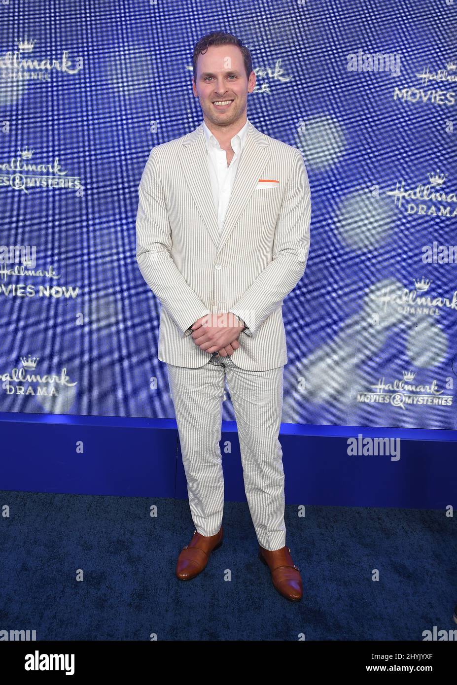 Ben Rosenbaum arriving to the Hallmark Channel and Hallmark Movies ...