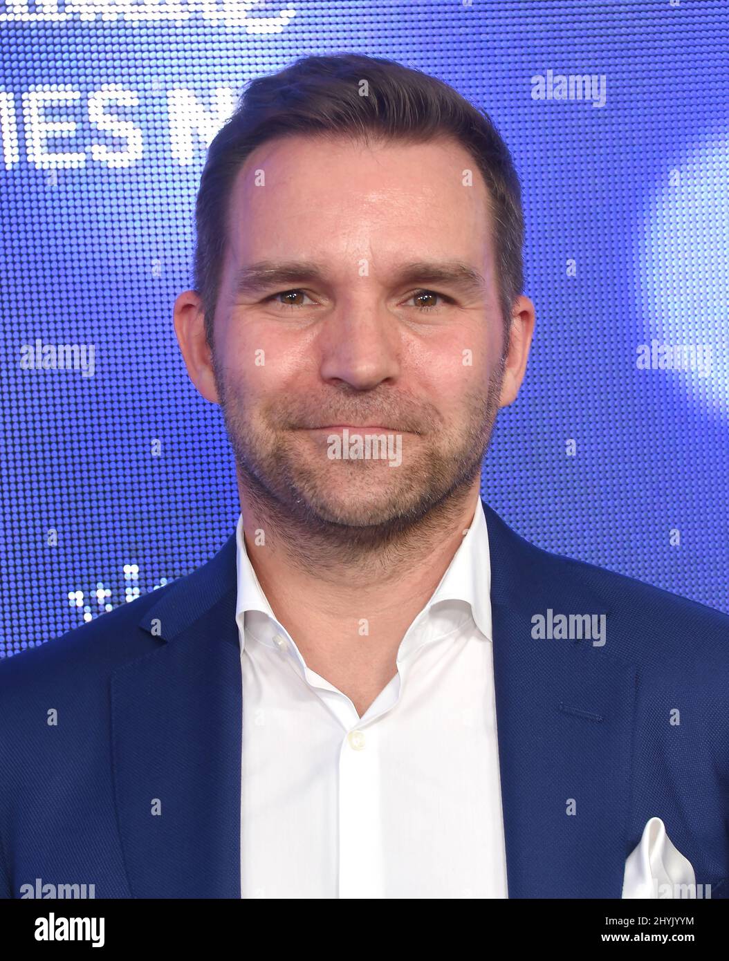 Geoff Gustafson arriving to the Hallmark Channel and Hallmark Movies ...