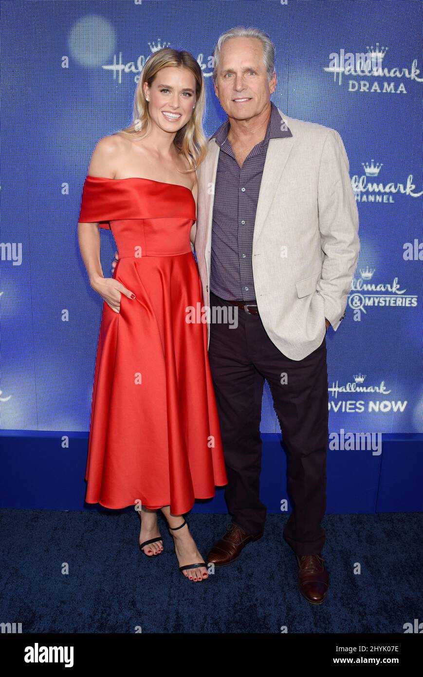 Lily Anne Harrison and Gregory Harrison at Hallmark Channel and ...