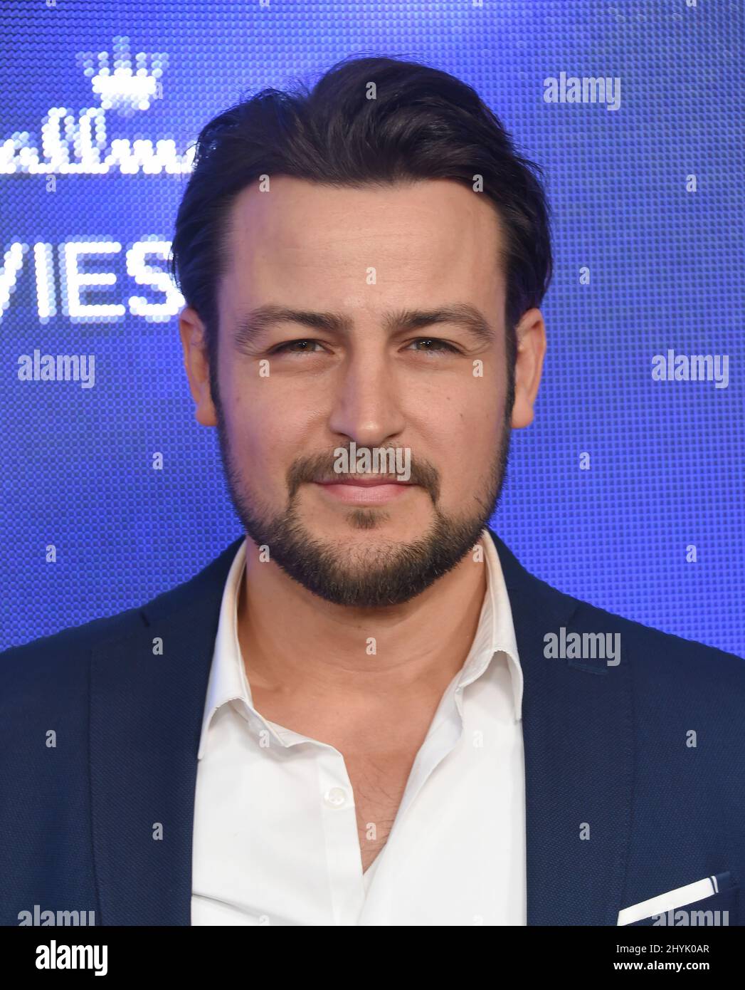 Tyler Hynes arriving to the Hallmark Channel and Hallmark Movies ...