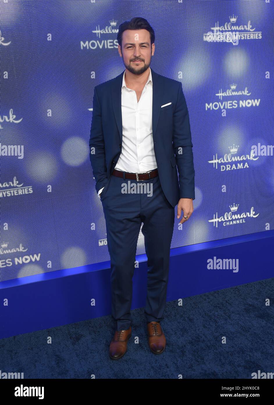 Tyler Hynes arriving to the Hallmark Channel and Hallmark Movies ...