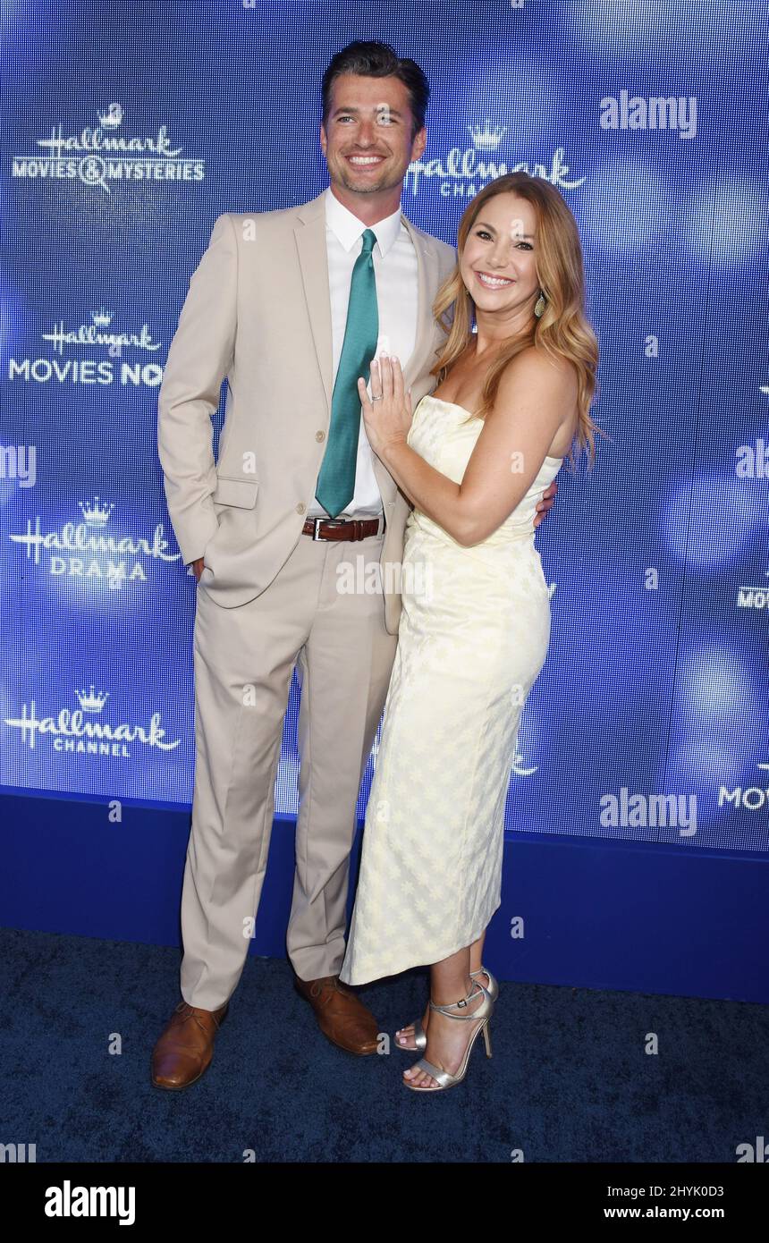 Wes Brown and Amanda Brown at Hallmark Channel and Hallmark Movies ...