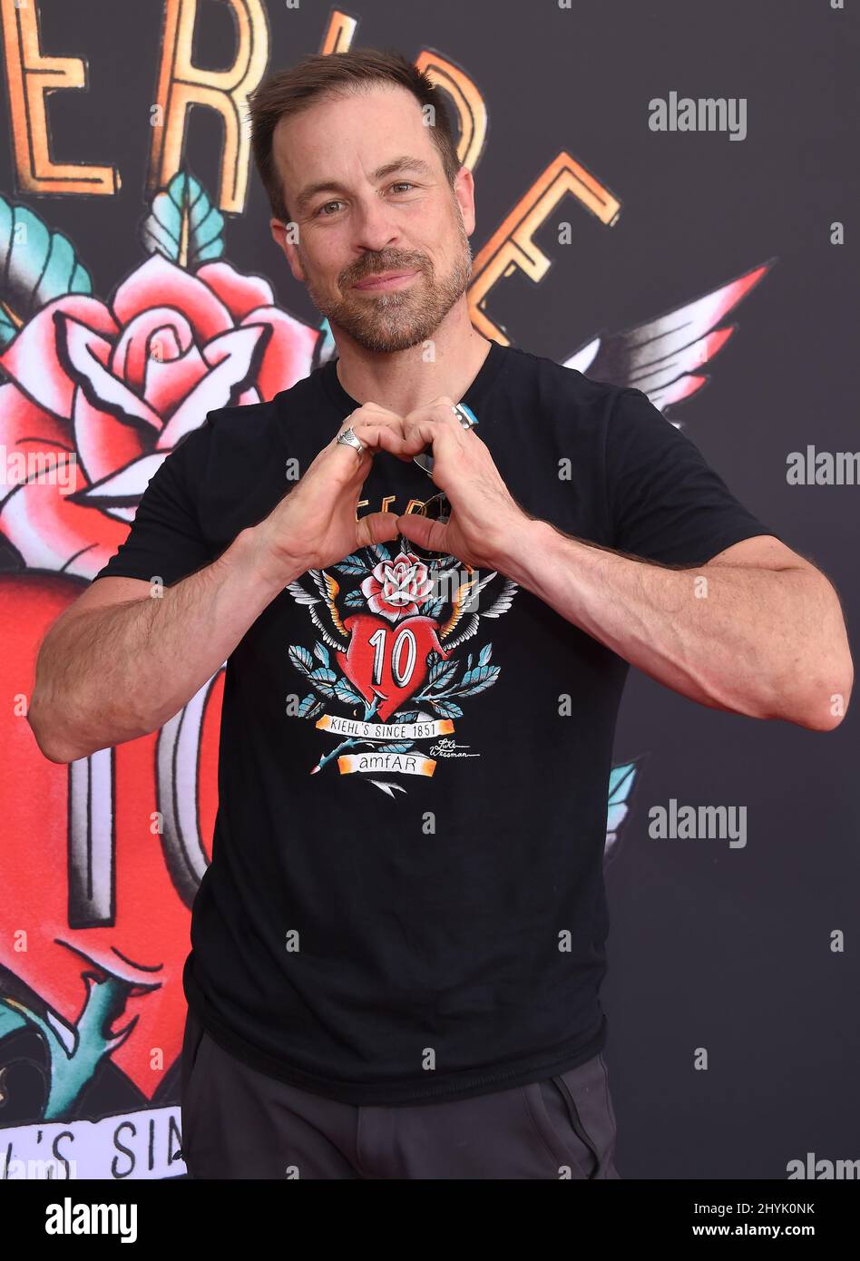 Kurt Yaeger attending the Kiehl's LifeRide for Amfar 10th Anniversary ...