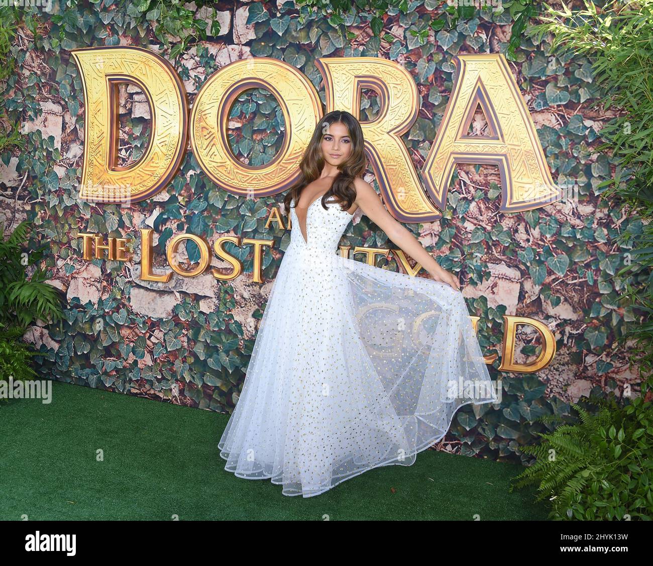 Isabela Moner arriving to the 'Dora and the Lost City of Gold' Los ...
