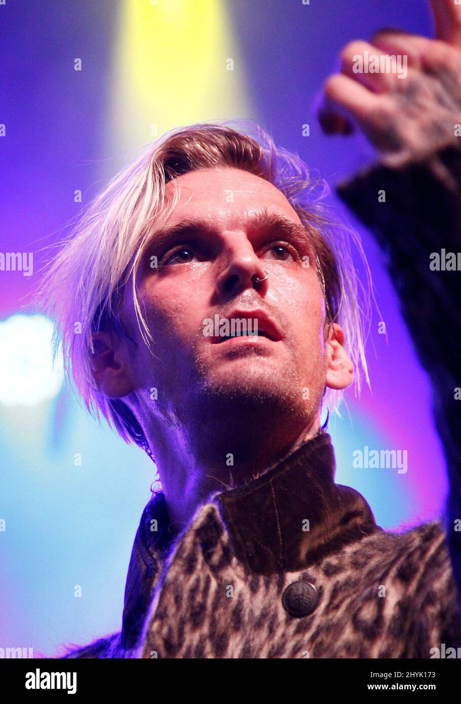 Aaron Carter Performing Onstage High Resolution Stock Photography and ...