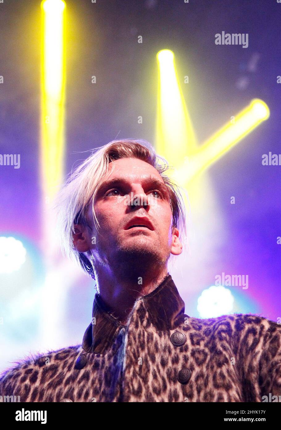 Aaron carter performing onstage hi-res stock photography and images - Alamy