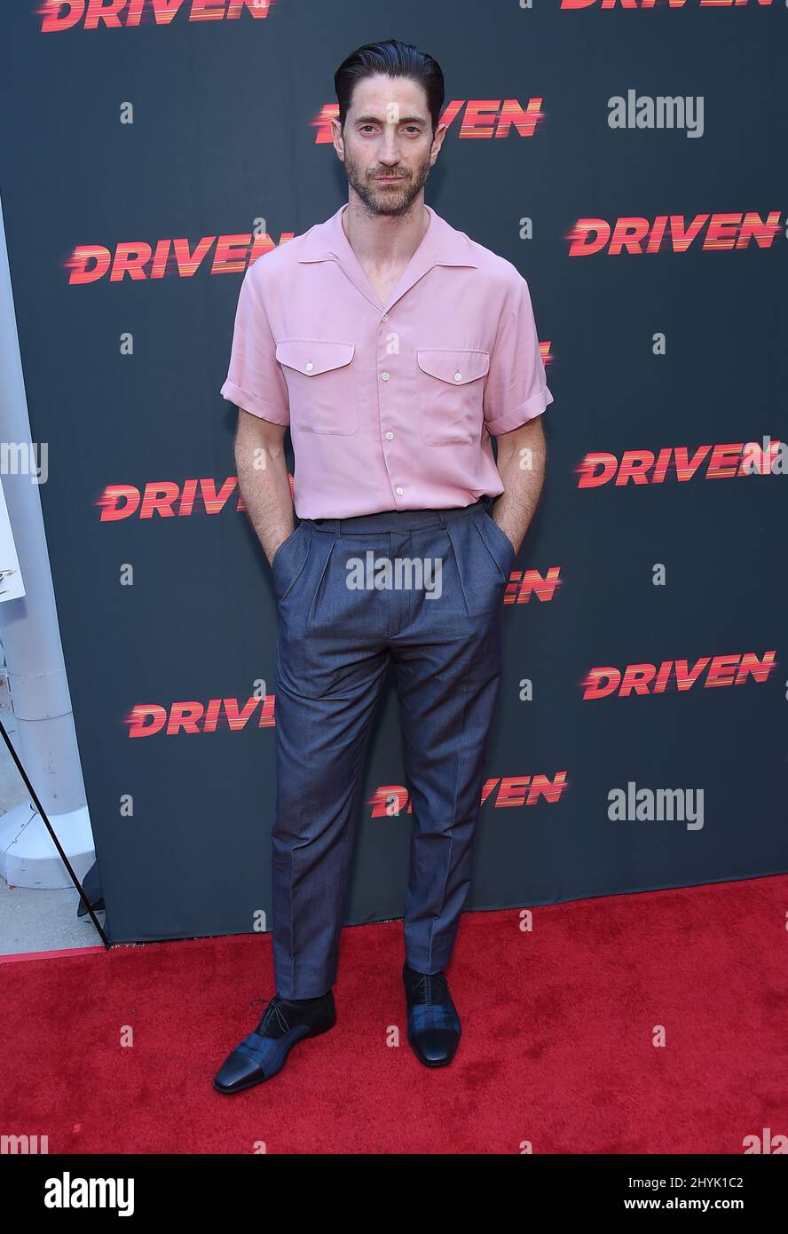 Iddo Goldberg attending the premiere of Driven, in Los Angeles ...