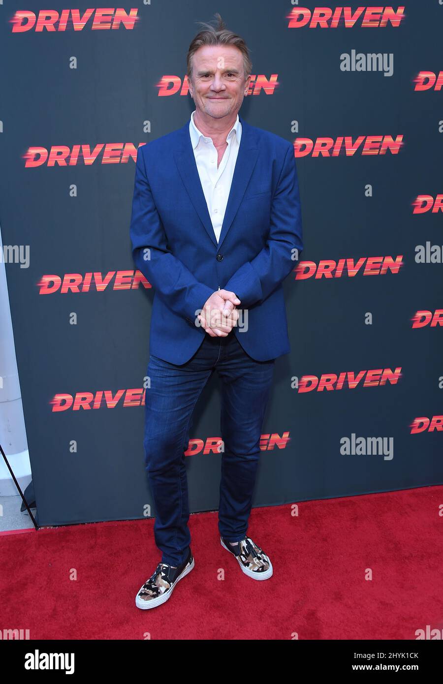 Nick Hamm attending the premiere of Driven, in Los Angeles, California Stock Photo - Alamy