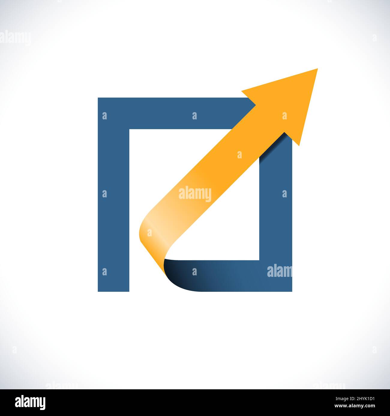 Concept of choice box arrow Stock Vector Images - Alamy