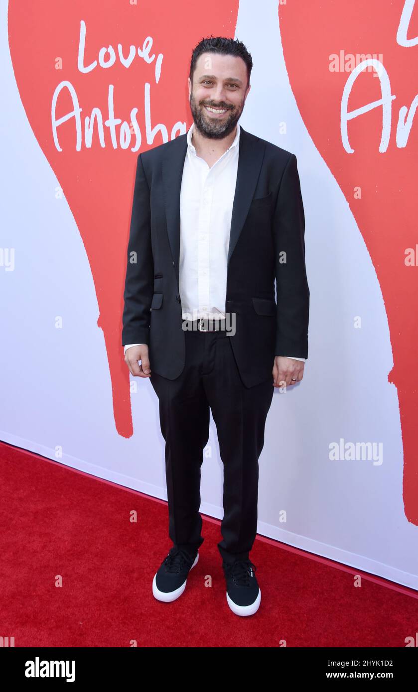 Garret Price attending the premiere of Love, Antosha held at the ...