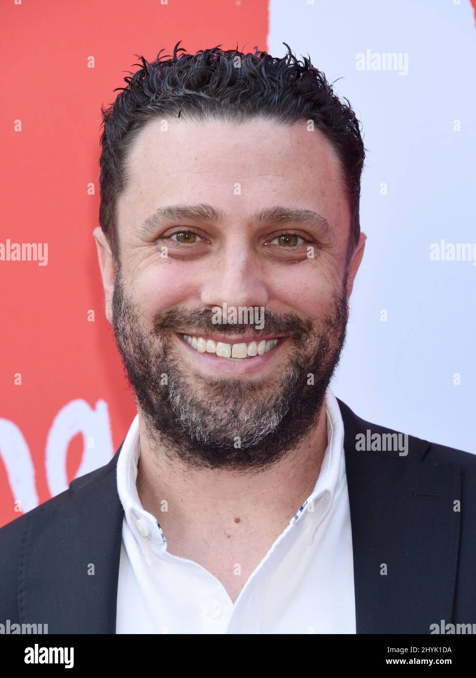 Garret Price attending the premiere of Love, Antosha held at the ...