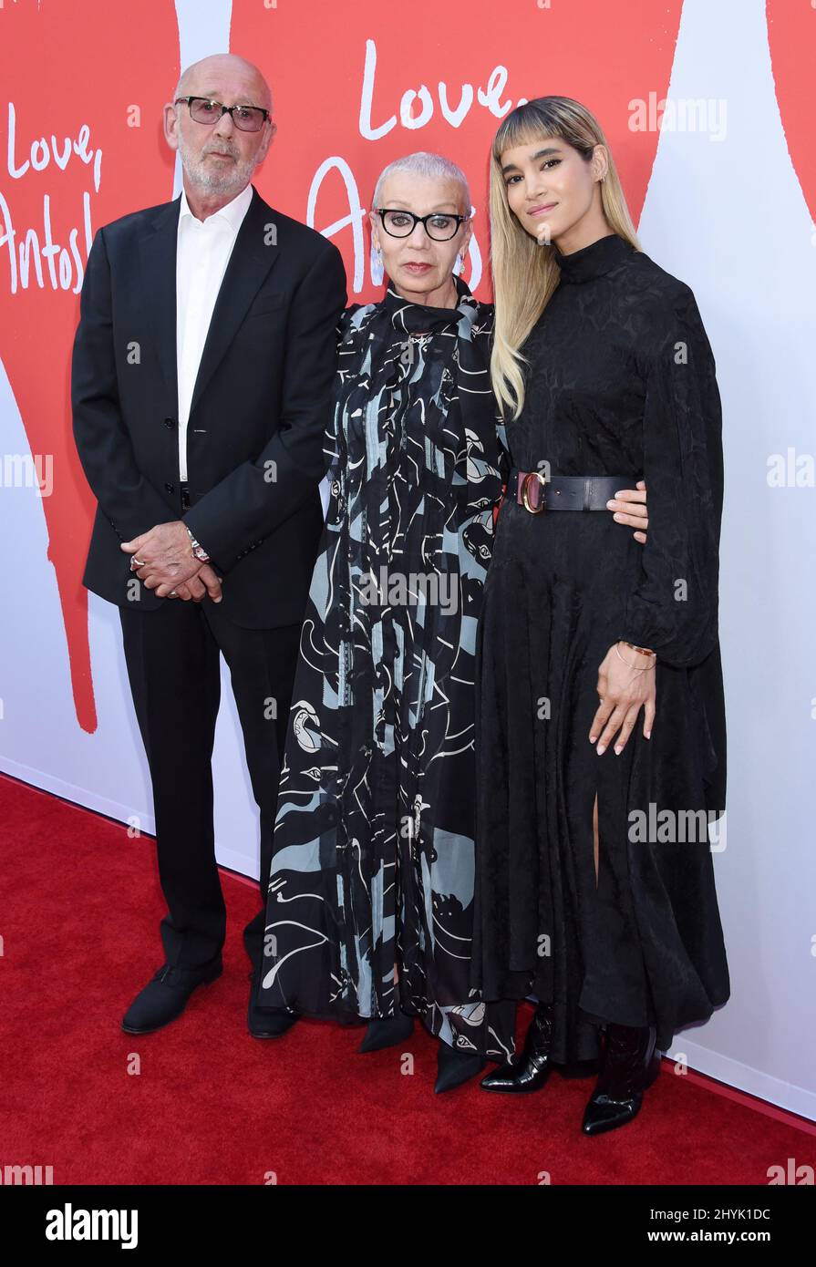 Victor Yelchin, Irina Yelchin and Sofia Boutella attending the premiere ...