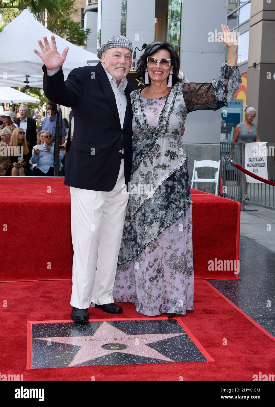 Stacy Keach and Malgosia Tomassi Keach at the Stacy Keach Hollywood ...