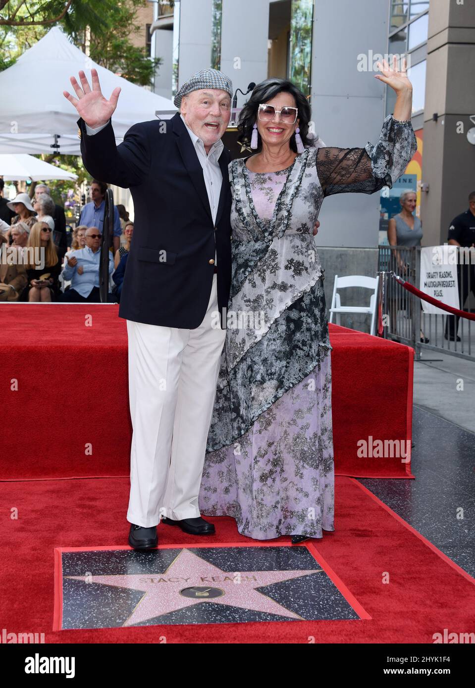 Stacy Keach and Malgosia Tomassi Keach at the Stacy Keach Hollywood ...