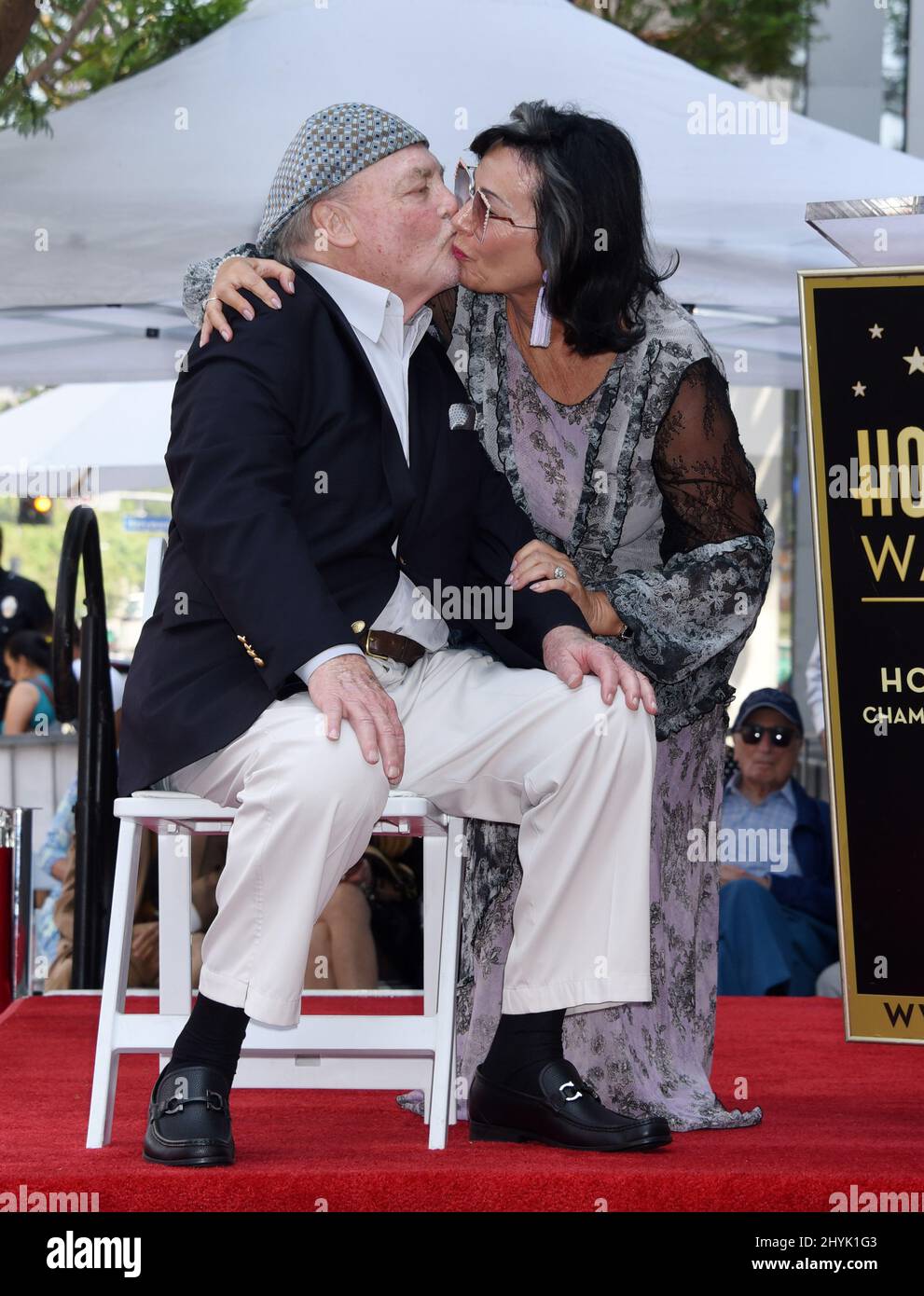 Stacy Keach and Malgosia Tomassi Keach at the Stacy Keach Hollywood ...