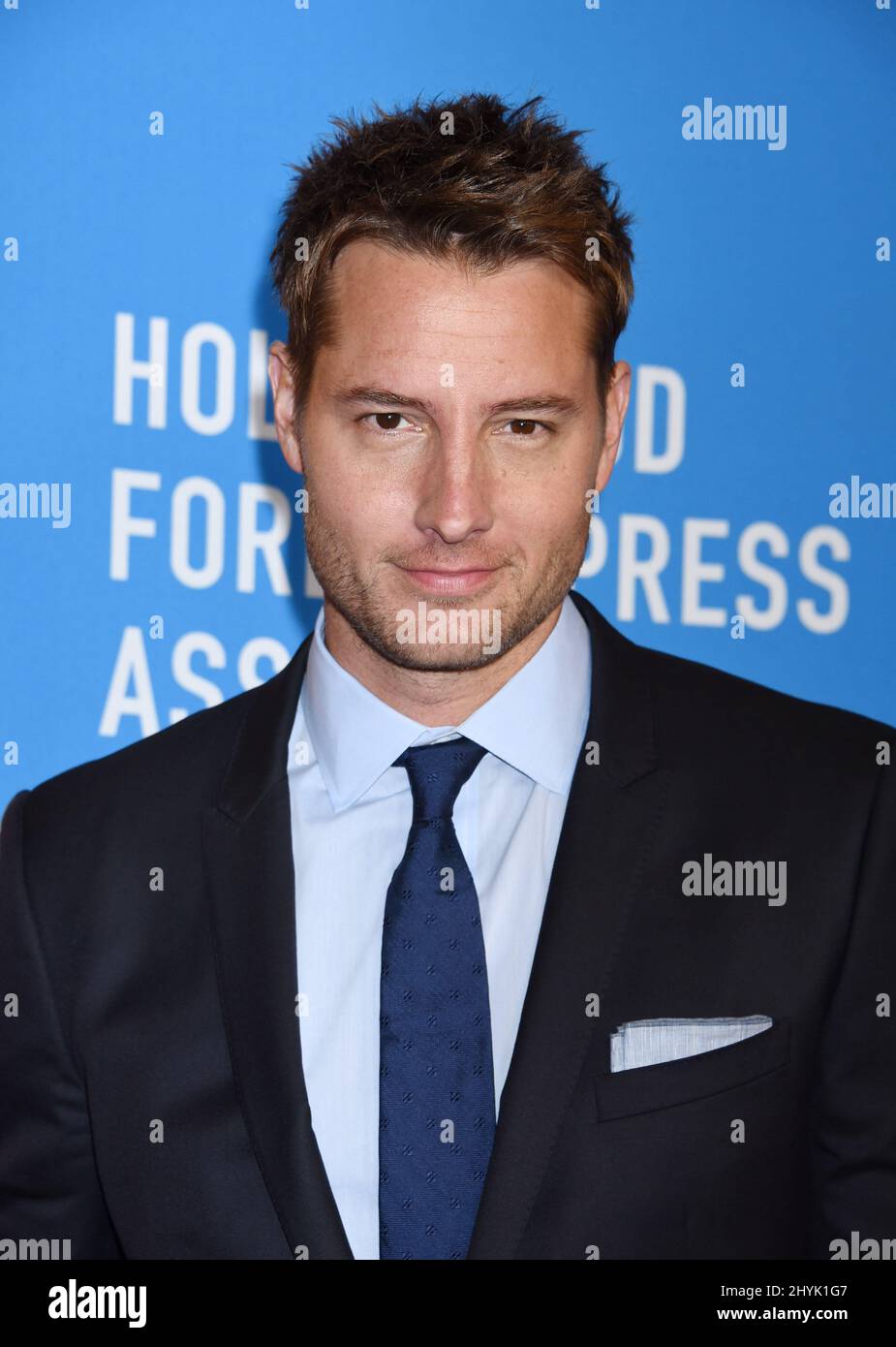Justin Hartley at the 2019 Hollywood Foreign Press Association Annual ...