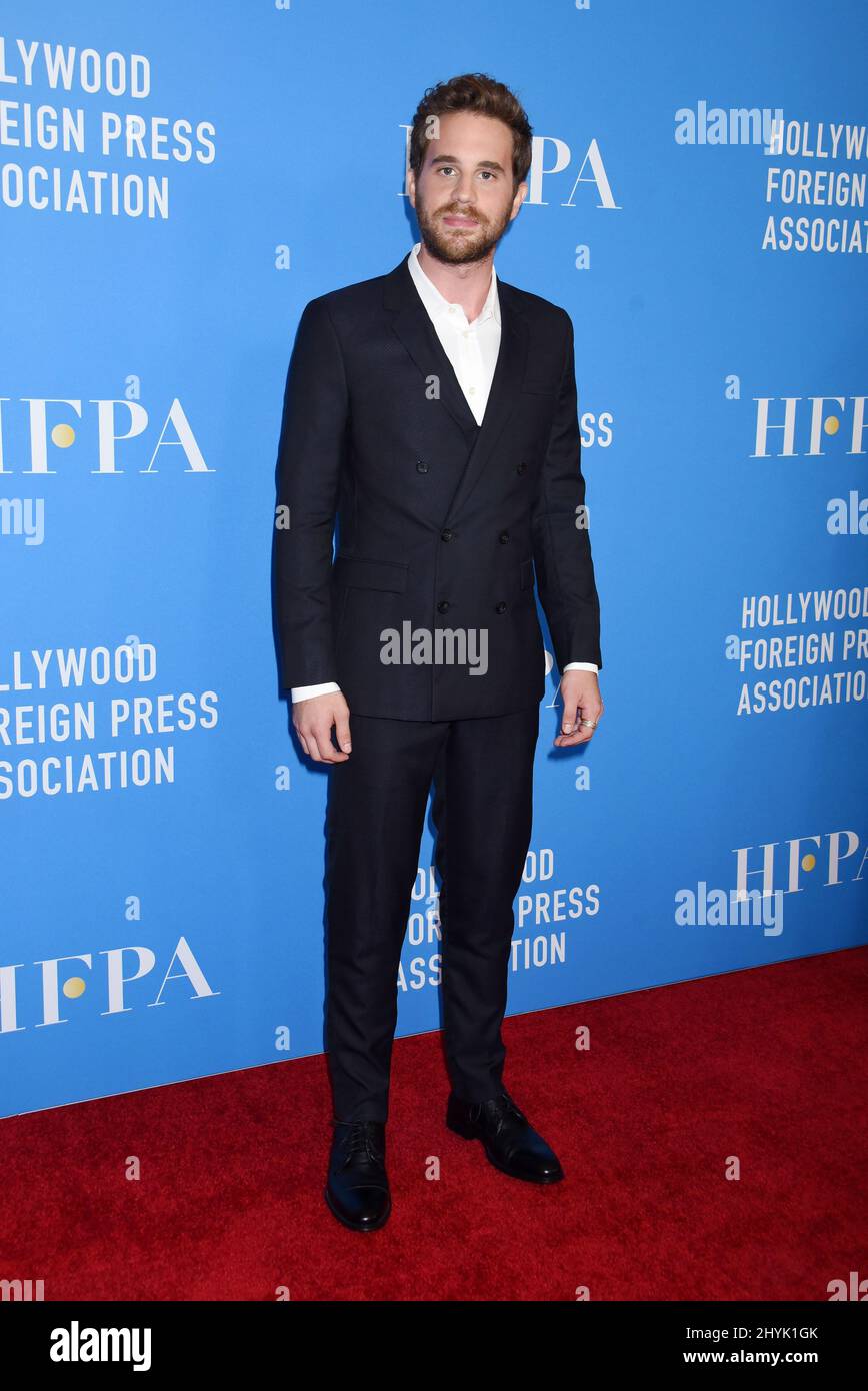 Ben Platt at the 2019 Hollywood Foreign Press Association Annual Grants ...