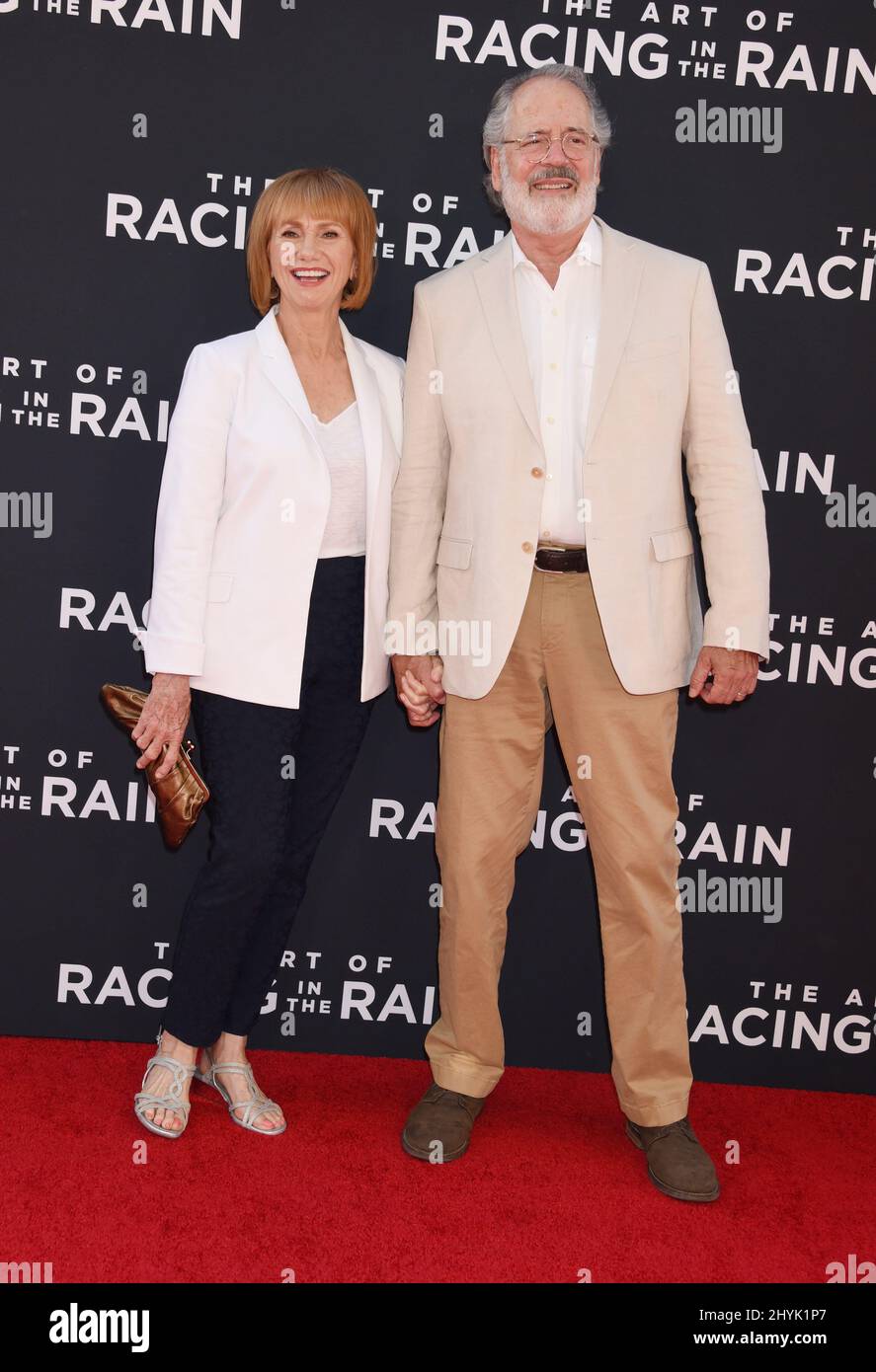 Kathy Baker and Steven Robman at "The Art of Racing In The Rain" World ...